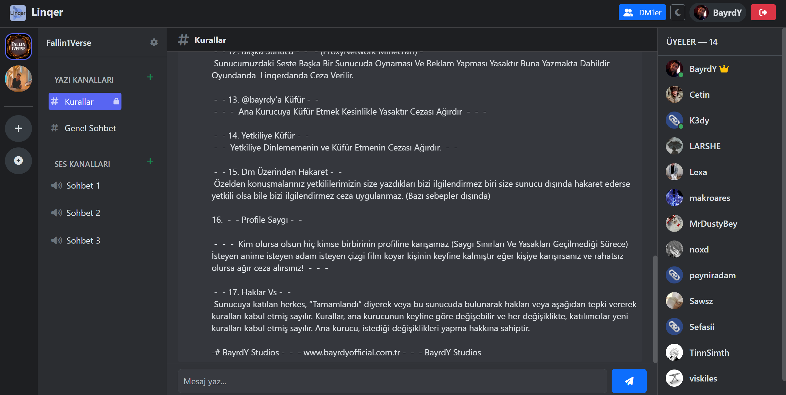 Linqer - Topluluğun Yeni Evi